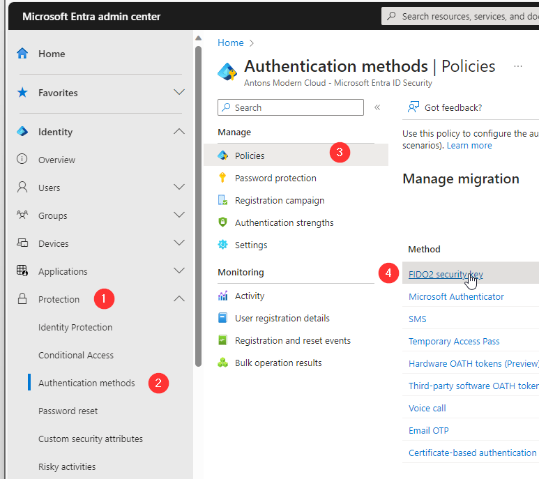 FIDO2, Passkeys, Passwordless and How to Configure These in Entra ID ...