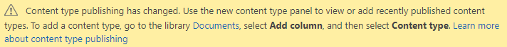 SharePoint: Modern Document Sets